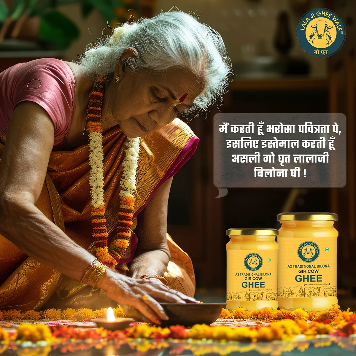 Original Gir Cow Ghee - Lalaji Ghee Waale